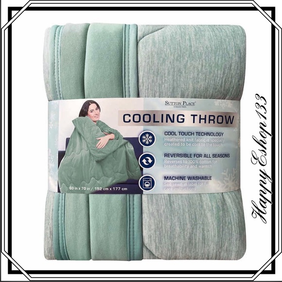 Sutton Place | Bedding | Sutton Place Cooling Throw Reversible To ...